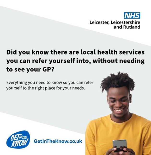 Local Health Services - Self-Referral - The Uppingham Surgery